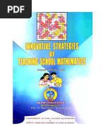Excursion in Mathematics | PDF | Mathematics | Science Education