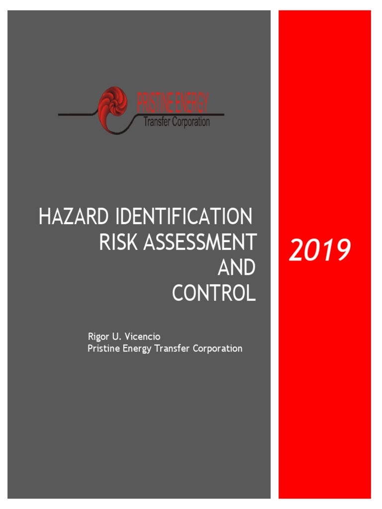 HIRAC Program Pristine | PDF | Risk Assessment | Occupational Safety ...