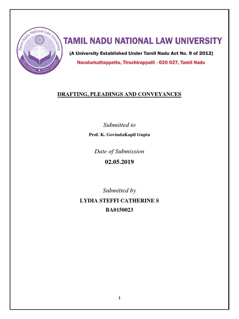 DPC Draft | PDF | Deed | Lawsuit