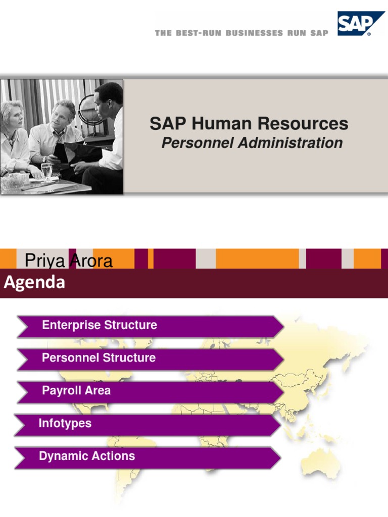 SAP Human Resources: Priya Arora | PDF | Payroll | Employment