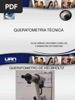 Guía Queratometría. | PDF | Córnea | Ojo
