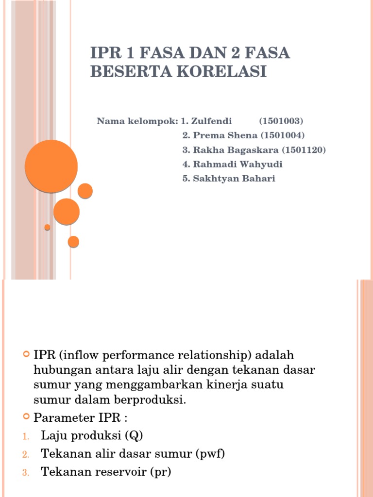 IPR 1 Fasa Dan 2 Fasa | PDF