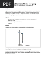 Lab 13 Compound Pendulum | PDF | Pendulum | Oscillation
