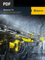 Epiroc Simba E70 S: Smart Drilling Rig | PDF | Drill | Drilling