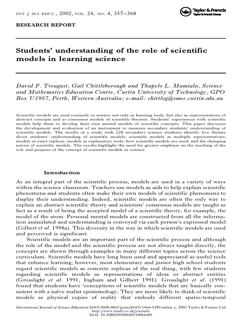 Learning Science | PDF | Conceptual Model | Science