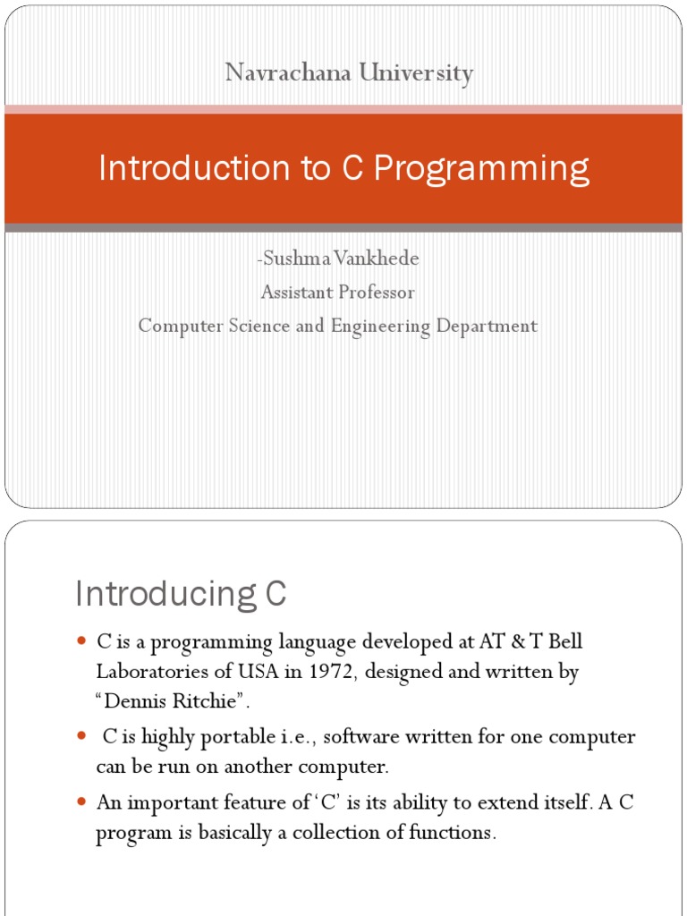 Basics of C Programming | PDF | C (Programming Language) | Control Flow