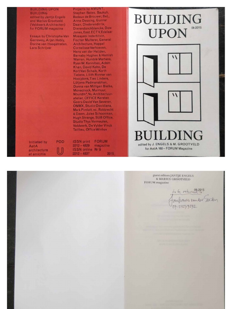 Building Upon Building (Small Version) | PDF