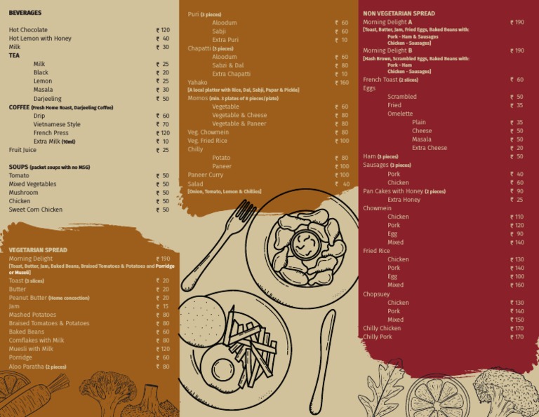 Revolver Menu October | Download Free PDF | Curry | Sausage