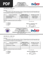 Form 137 Request Letter | PDF