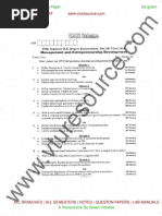 Operating System Vtu Question Papers | PDF