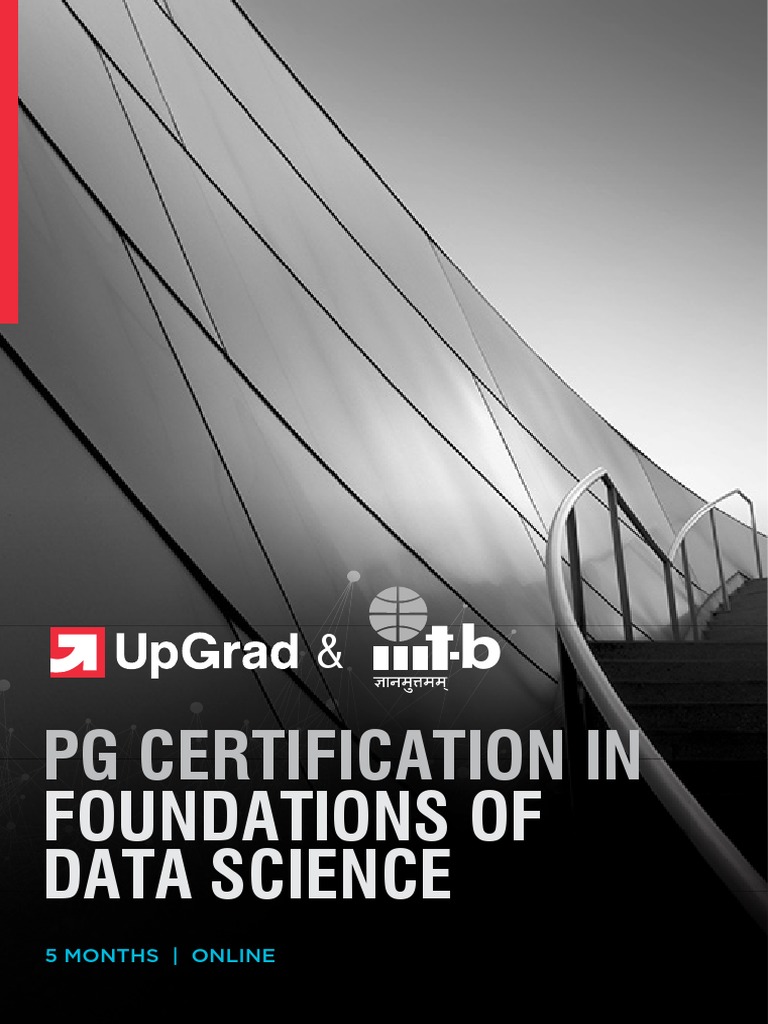 PG Certification In: Foundations of Data Science | Download Free PDF ...