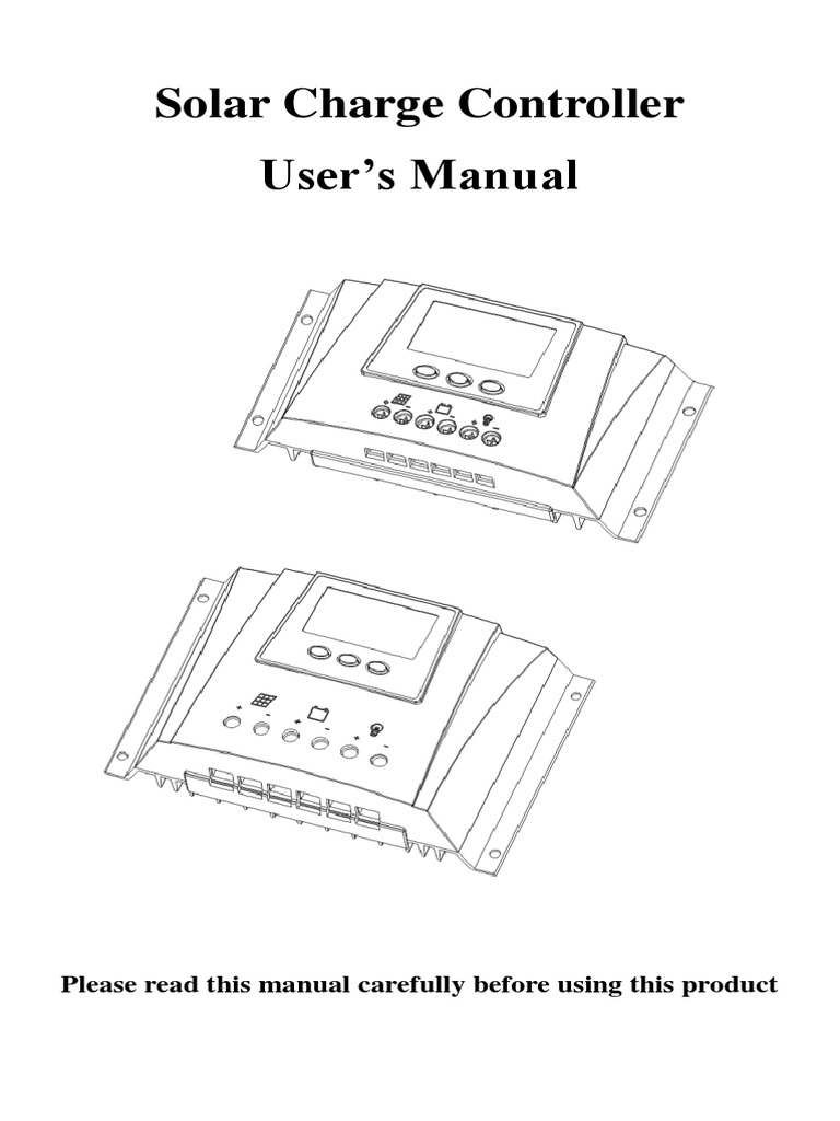 Ecco LD2420C Solar Controller Manual | PDF | Solar Panel | Fuse (Electrical)