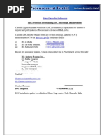 DSC Guidelines for HAL e-Procurement | PDF | Computers