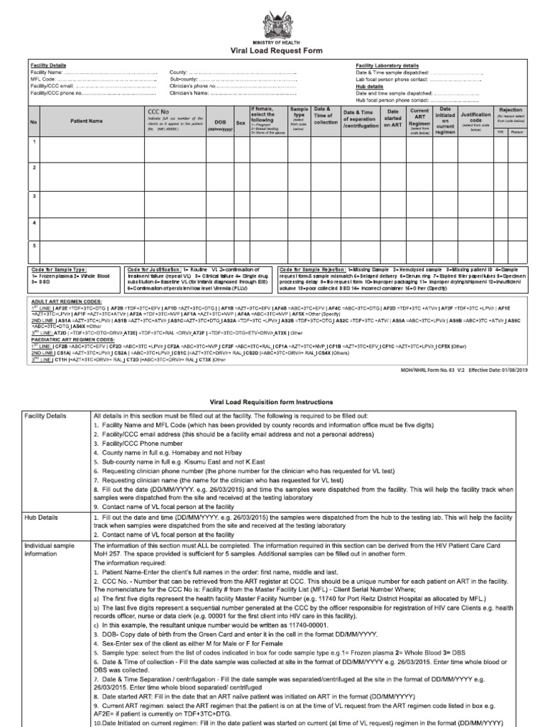 VL Request Form Guidelines 2023 | PDF