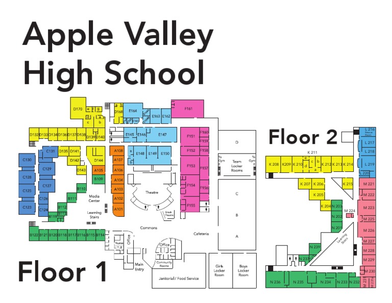 Map - Apple Valley High School (2019) | PDF