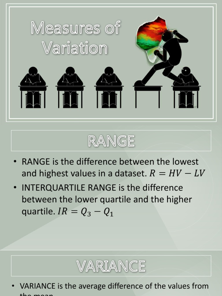 Measures of Variation | PDF | Standard Deviation | Mean