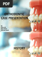 Orthodontic Case Presentation | PDF | Facial Features | Dental Anatomy