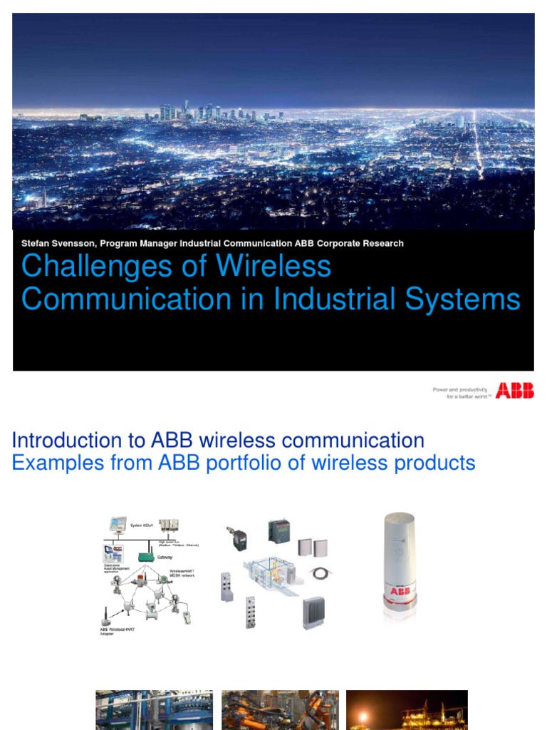Svenson, Challenges of Wireless Communication Slides | PDF | Smart Grid ...