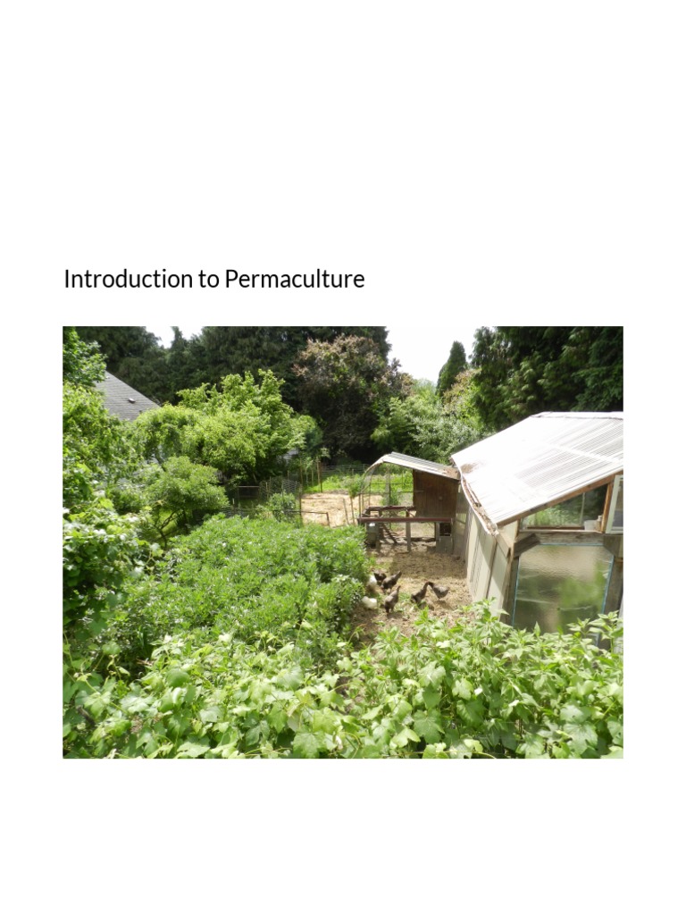 Introduction To Permaculture 1499790632 | PDF | Permaculture | Climate