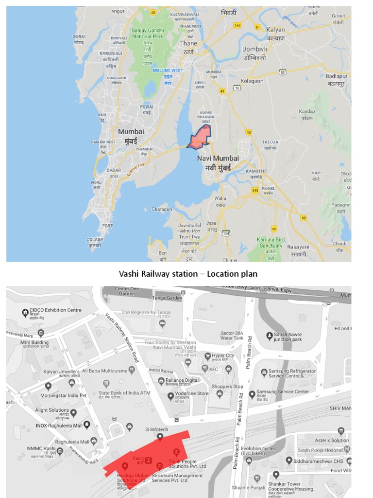 Vashi Railway Station Case Study | PDF | Accessibility