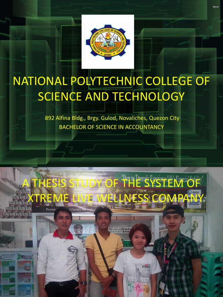 National Polytechnic College of Science and Technology | PDF | Point Of ...