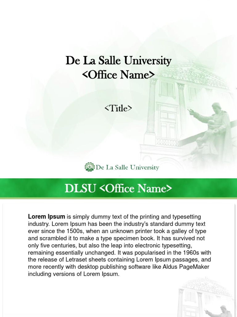 Dlsu Template | PDF
