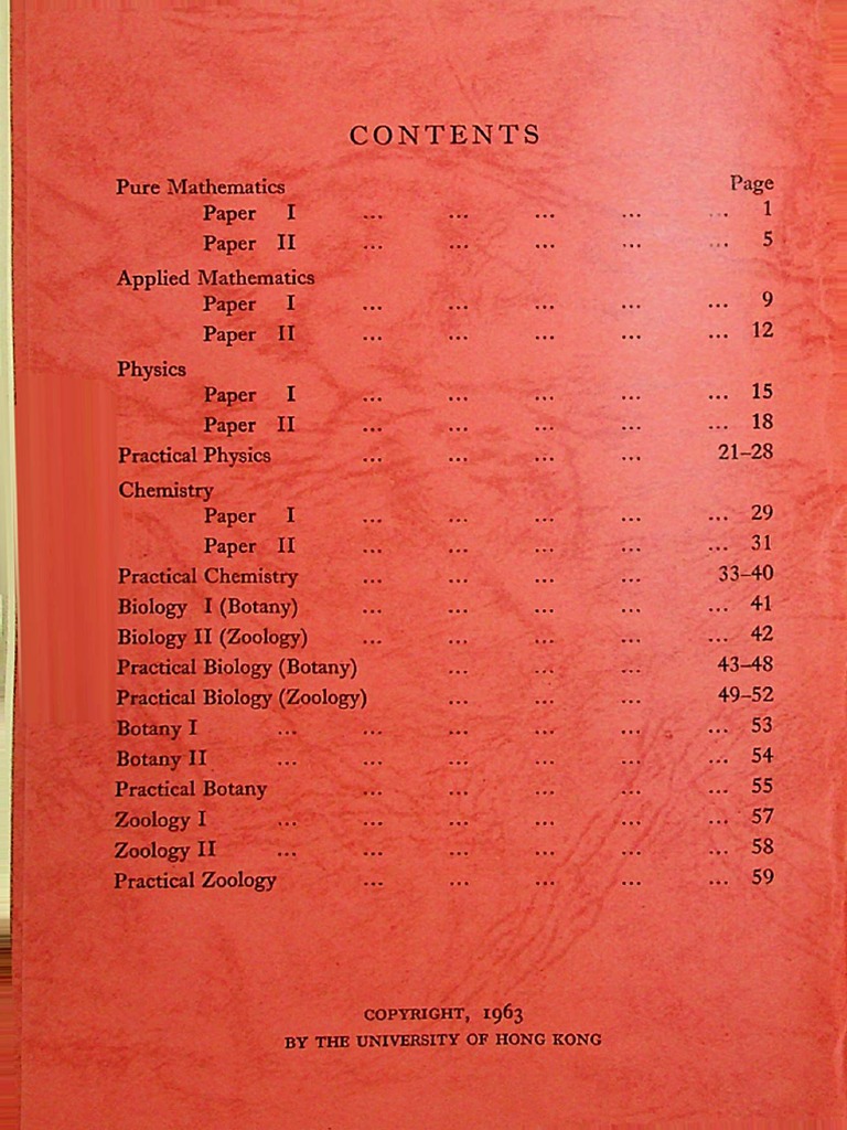 1963 AL Pure Mathematics Paper 1, 2 | PDF