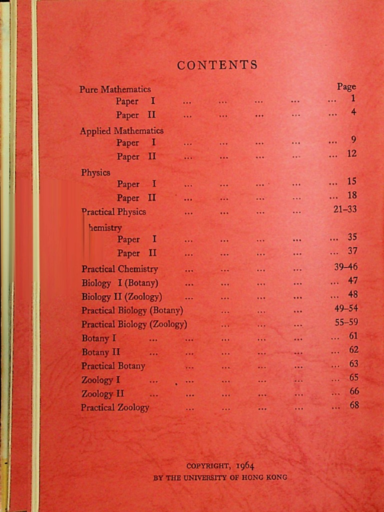 1964 AL Pure Mathematics Paper 1, 2 | PDF
