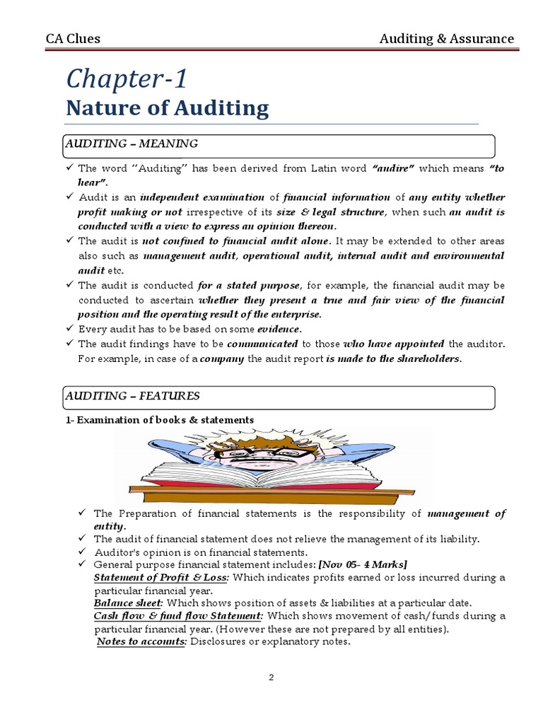 Ipcc Auditing 4 Chapters PDF | PDF | Financial Audit | Audit
