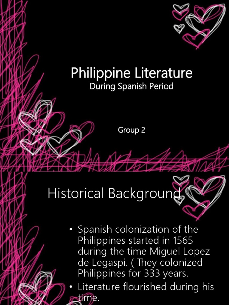 Early Filipino Literature Overview | PDF | Tagalog Language | Philippines
