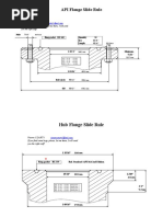 API 6A Type 6BX 10000 Psi Flange Dimensions (Metric) | PDF | Plumbing ...