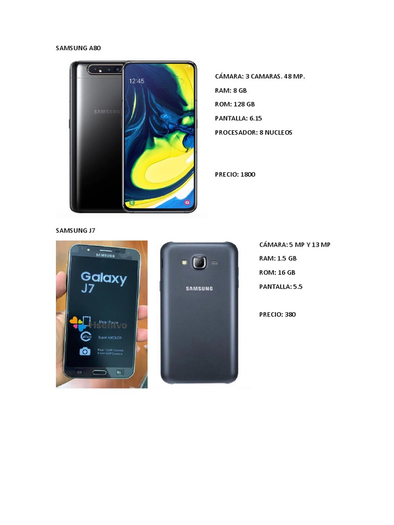 Catalogo de Celulares | PDF