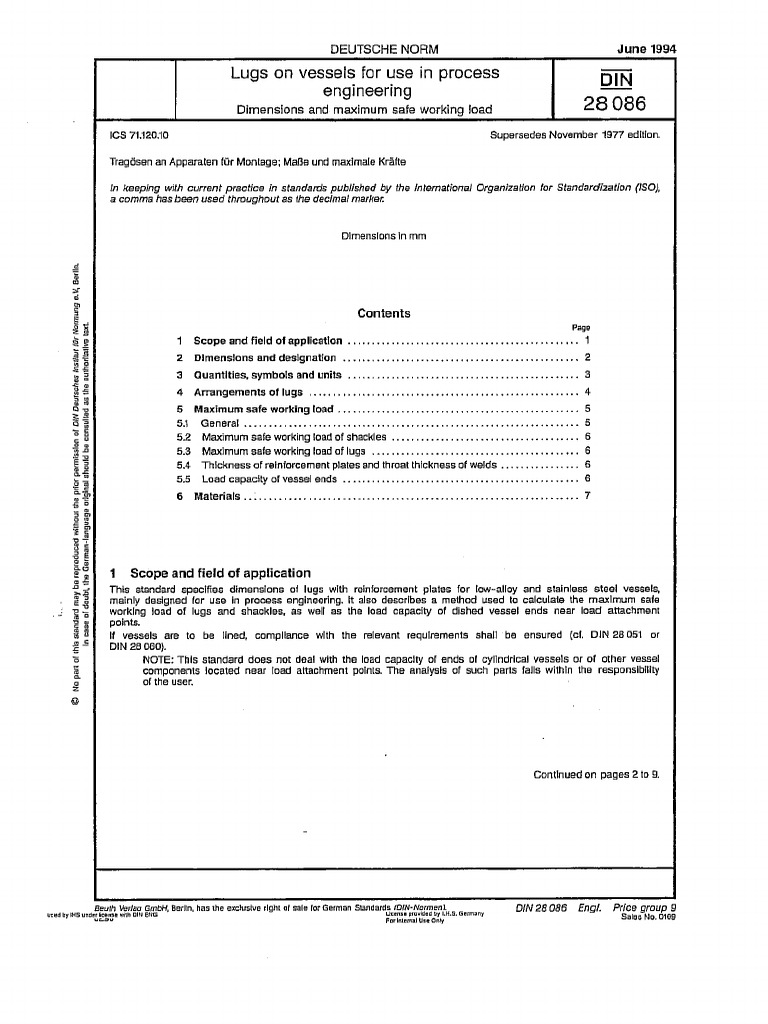 Din 28086 Orejetas PDF | PDF