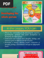 Week 1 Knowing Oneself-Personal Development PPT 1 | PDF | Thought ...