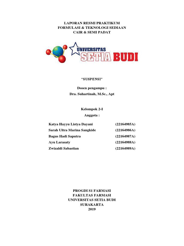 Laporan FTSCP Emulsi | PDF