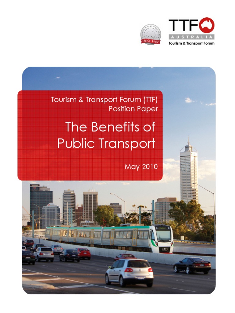 The Benefits of Public Transport: Tourism & Transport Forum (TTF ...