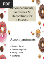 Methods of Preparing Desserts | PDF | Desserts | Custard