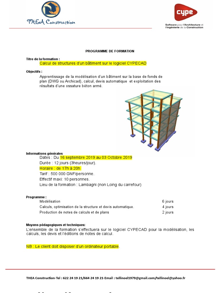 Fiche de Formation | PDF