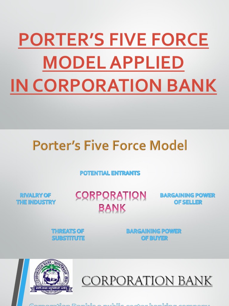 Porter's Five Forces Model | PDF