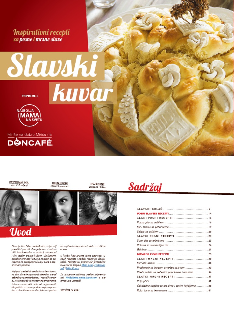 Slavski Kuvar 2015 Final3 PDF | PDF