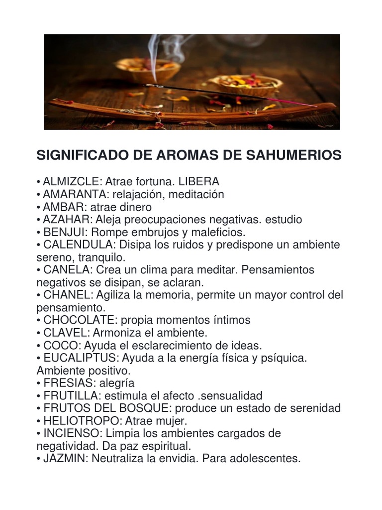 Sahumerio PDF | PDF