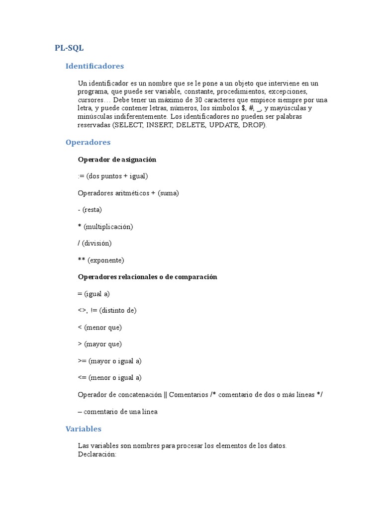 Manual Completo de SQL | PDF | Pl / Sql | SQL