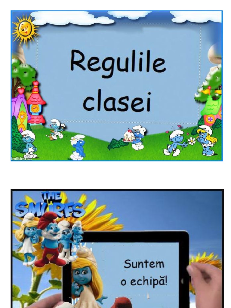 Regulile Clasei Strumfi | PDF