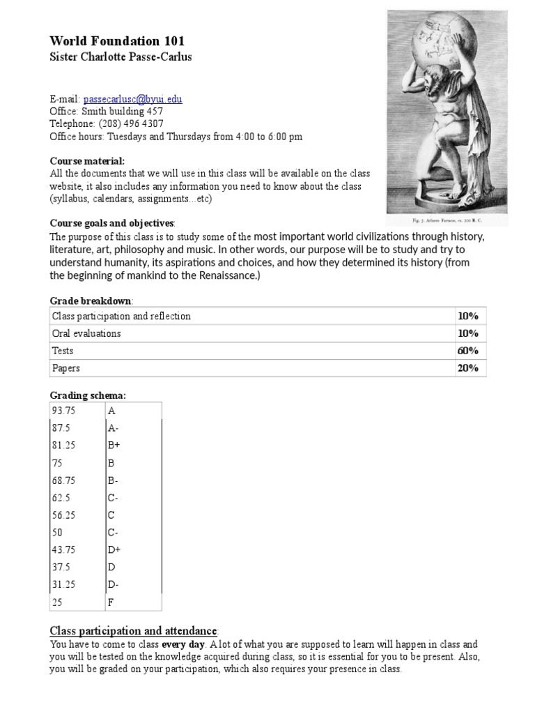 World Civilizations Course Guide | PDF | Syllabus | Reason