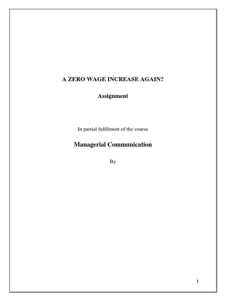 Sample Decision Report | PDF | Performance Appraisal | Employment