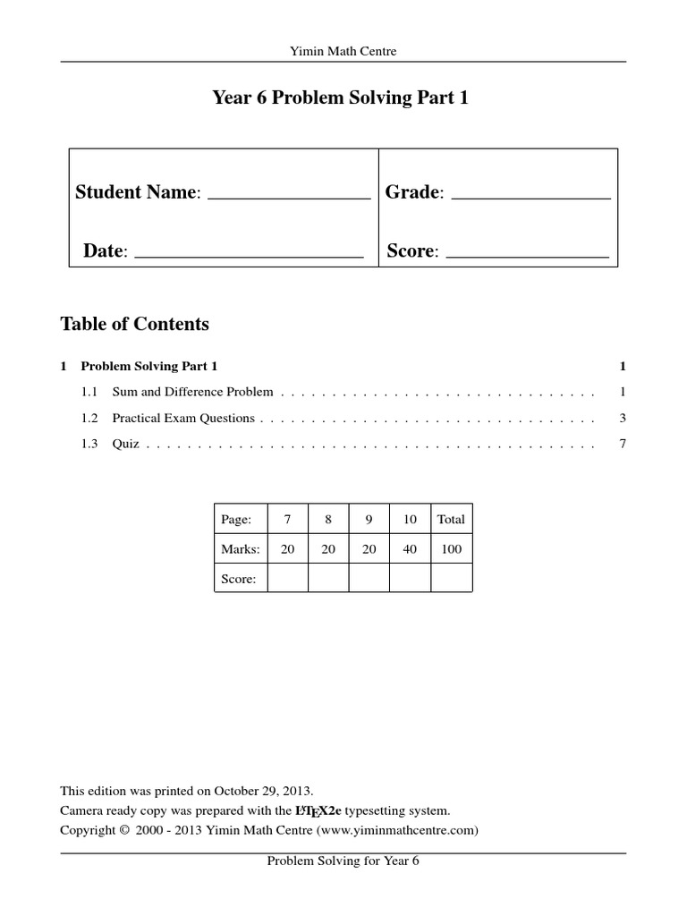 Problem Solving Part1 | PDF | Notebook