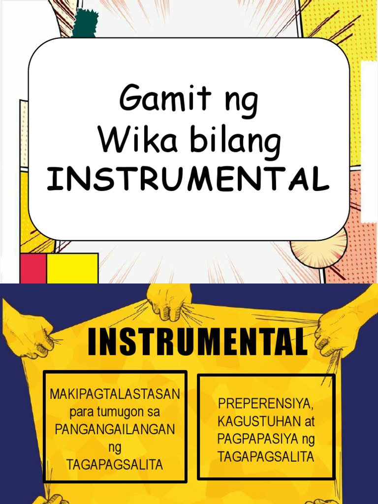 Gamit NG Wika Bilang Instrumento | PDF