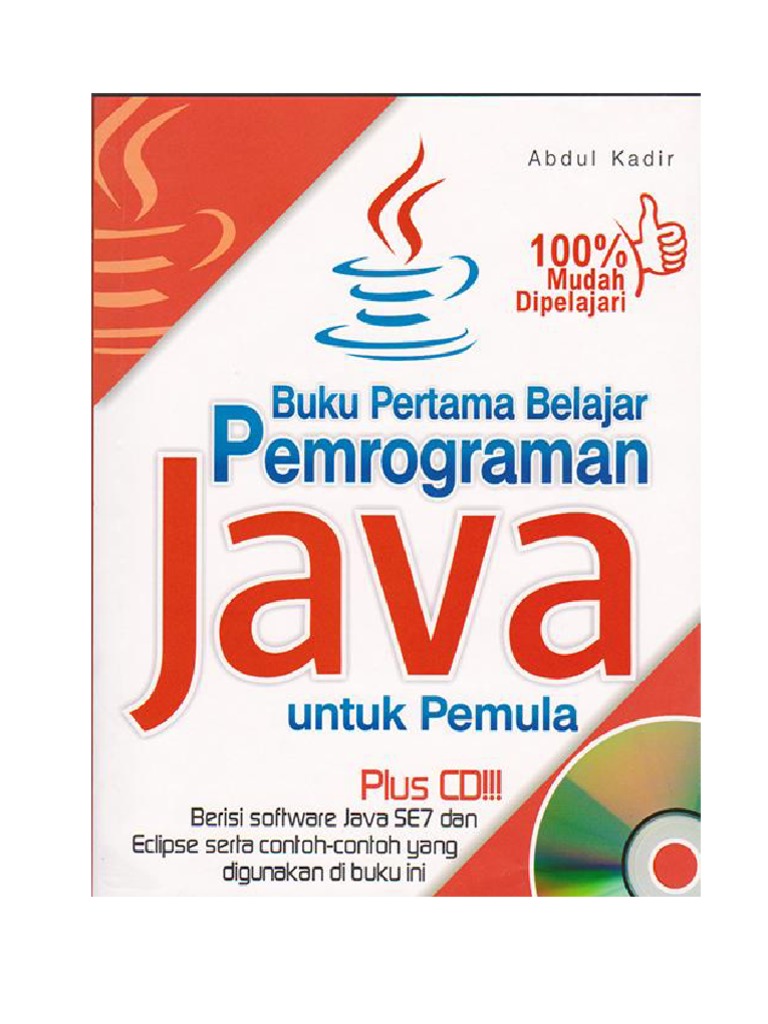 Buku Pertama Belajar Pemrograman Java Untuk Pemula PDF | PDF