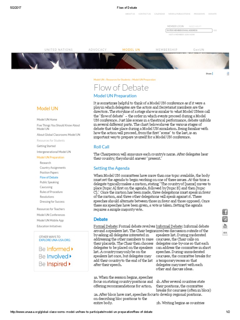 Flow of Debate | PDF | Committee | Public Sphere