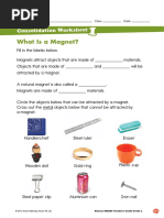 Magnets and Magnetism (Grade 3) - Free Printable Tests and Worksheets ...